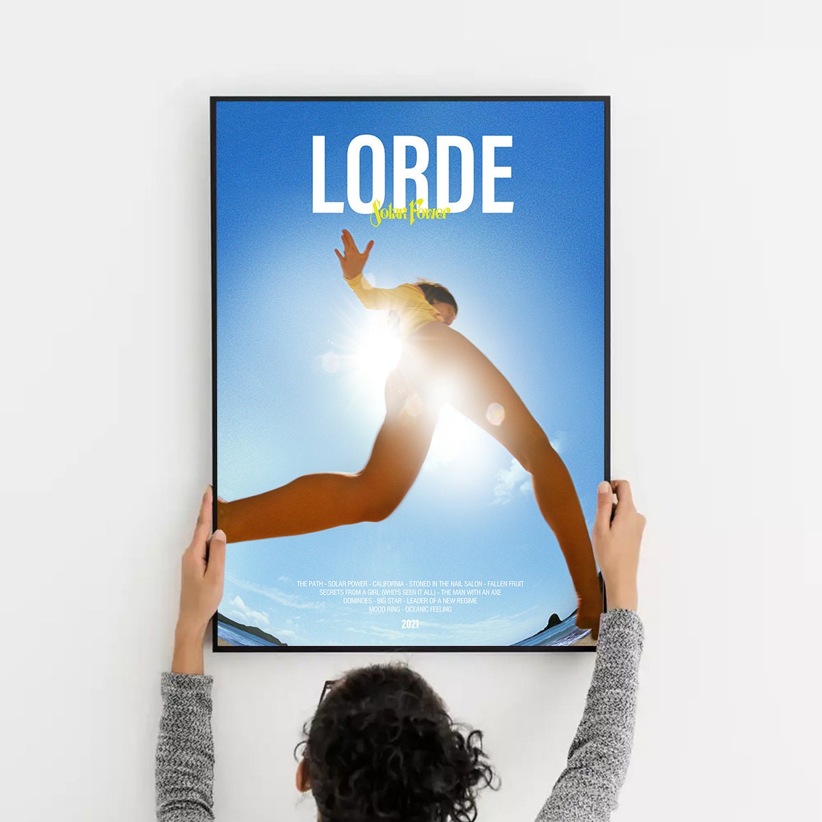 Solar Power - Lorde Poster - Album Art Poster sold by Brian Boyle | SKU ...