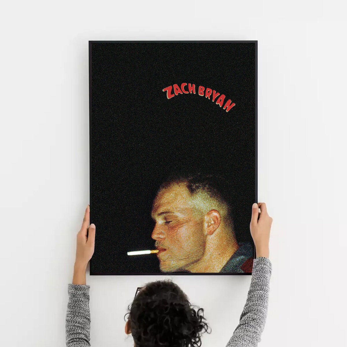 Zach Bryan Poster - Zach Bryan Album Art Poster - Album Cover sold by ...