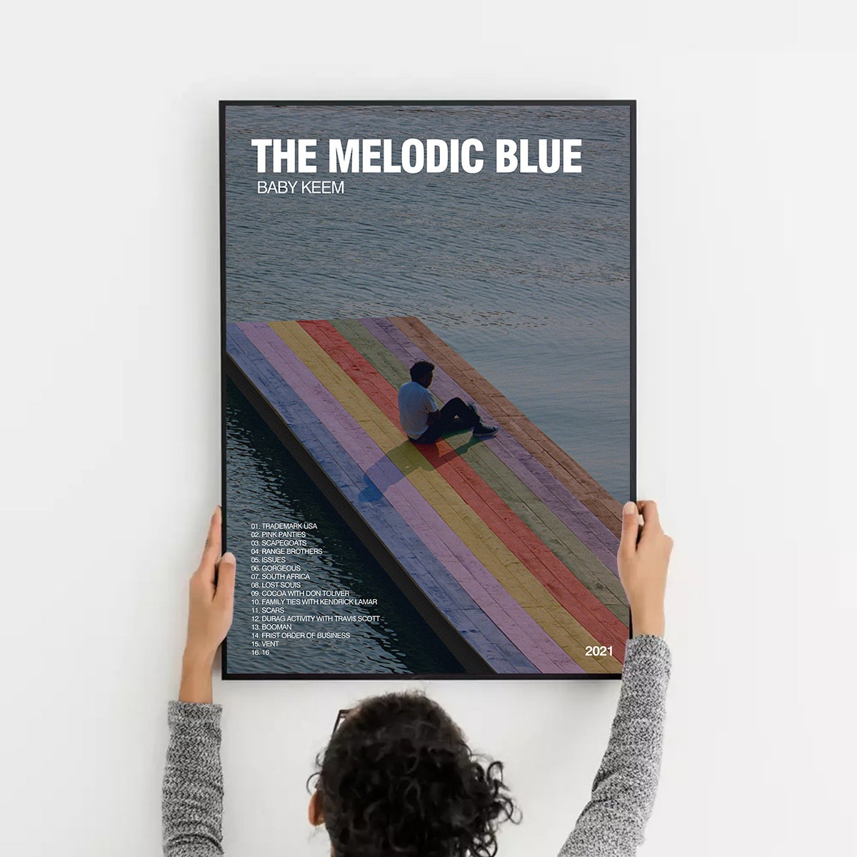 The Melodic Blue - Baby Keem Poster - Album Art Poster - Album Cover ...