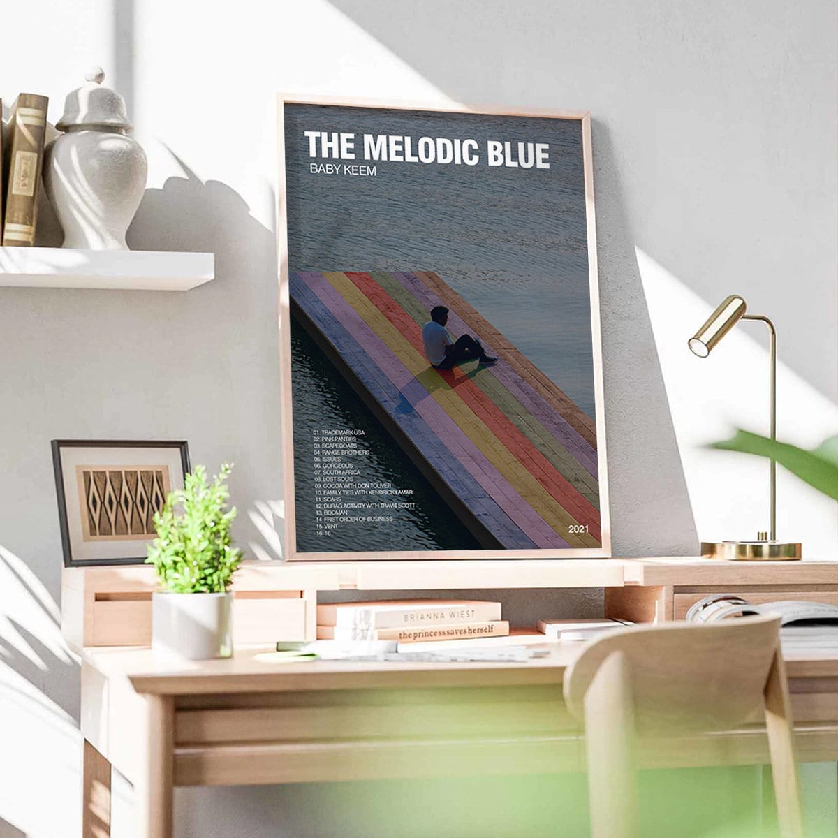 The Melodic Blue - Baby Keem Poster - Album Art Poster - Album Cover ...