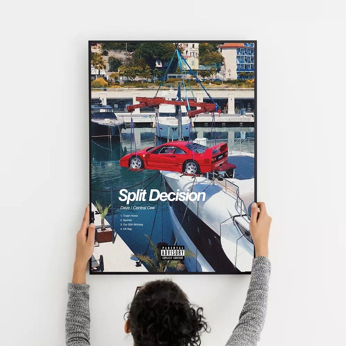 Split Decision Poster - Dave Poster - Album Art Poster - Album Cover ...