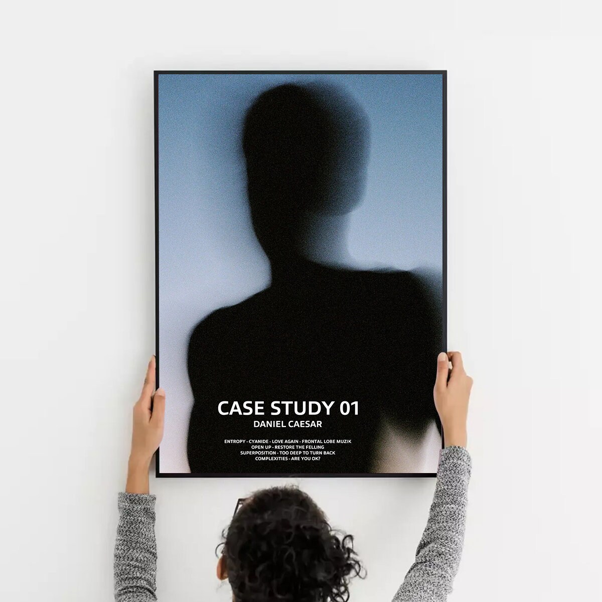 CASE STUDY 01 - Daniel Caesar Poster - Album Art Poster - Album Cover sold by Copulation ...