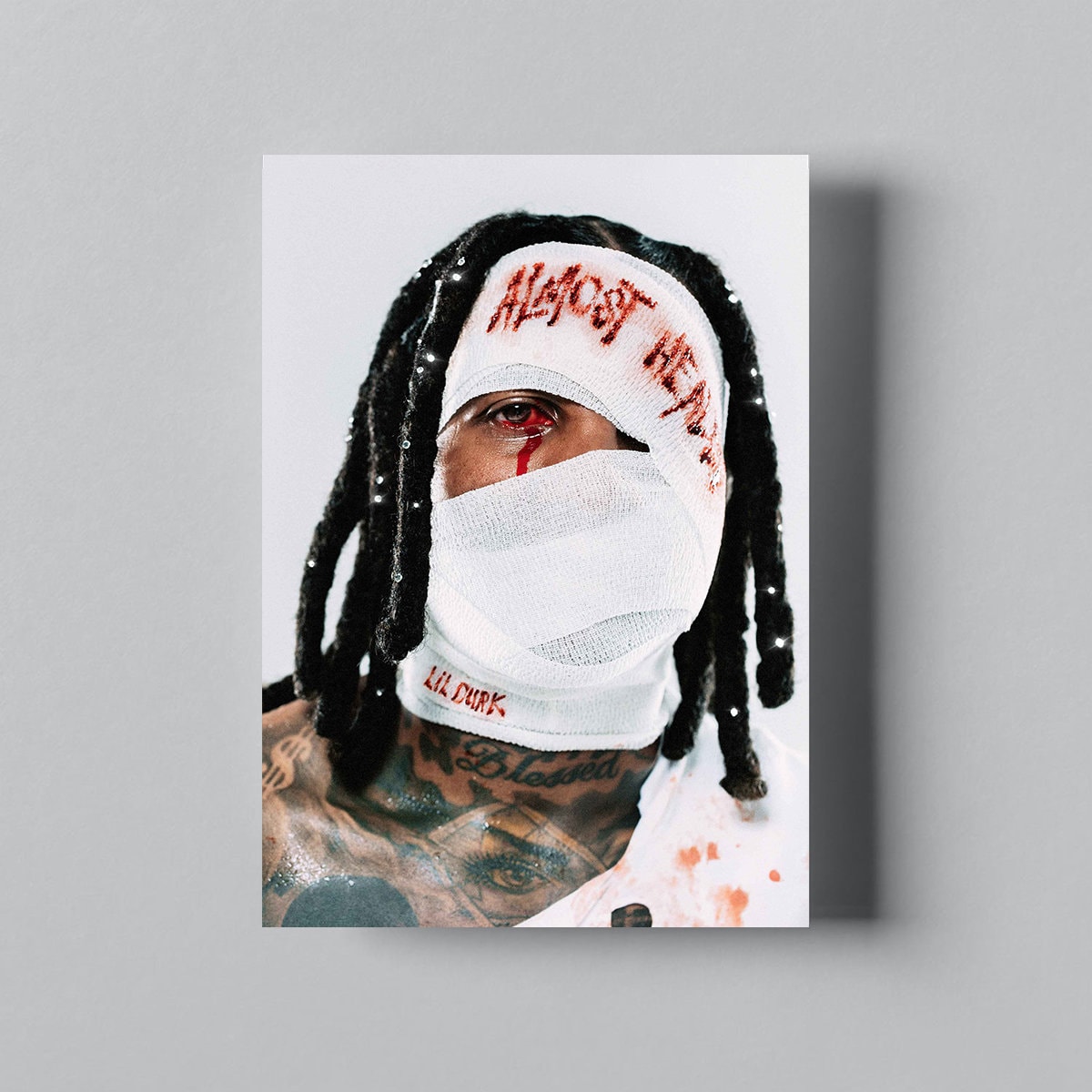 Almost Healed - Lil Durk Poster - Album Art Poster - Album Cover sold ...