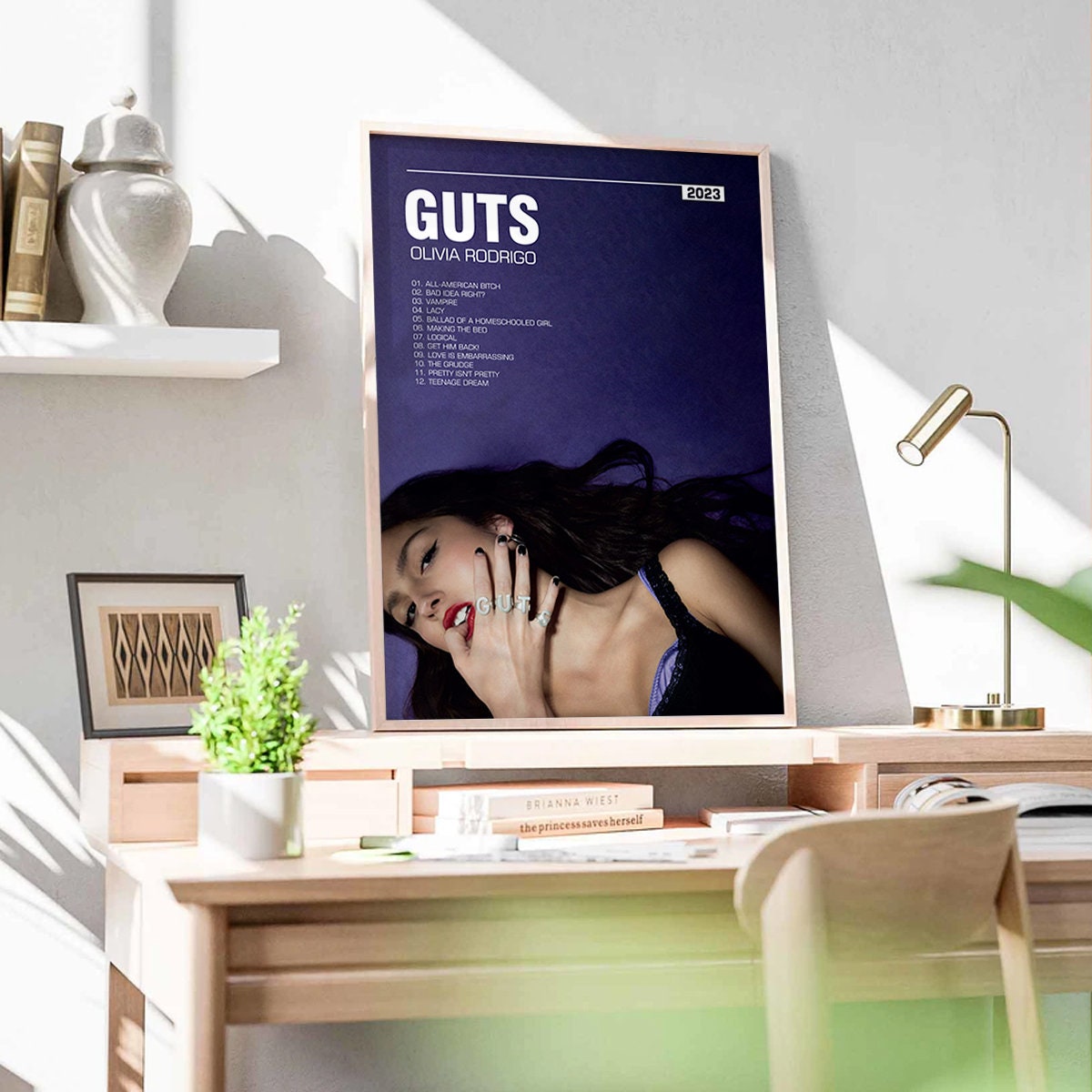 GUTS - Olivia Rodrigo Poster - Album Art Poster - Album Cover Print ...