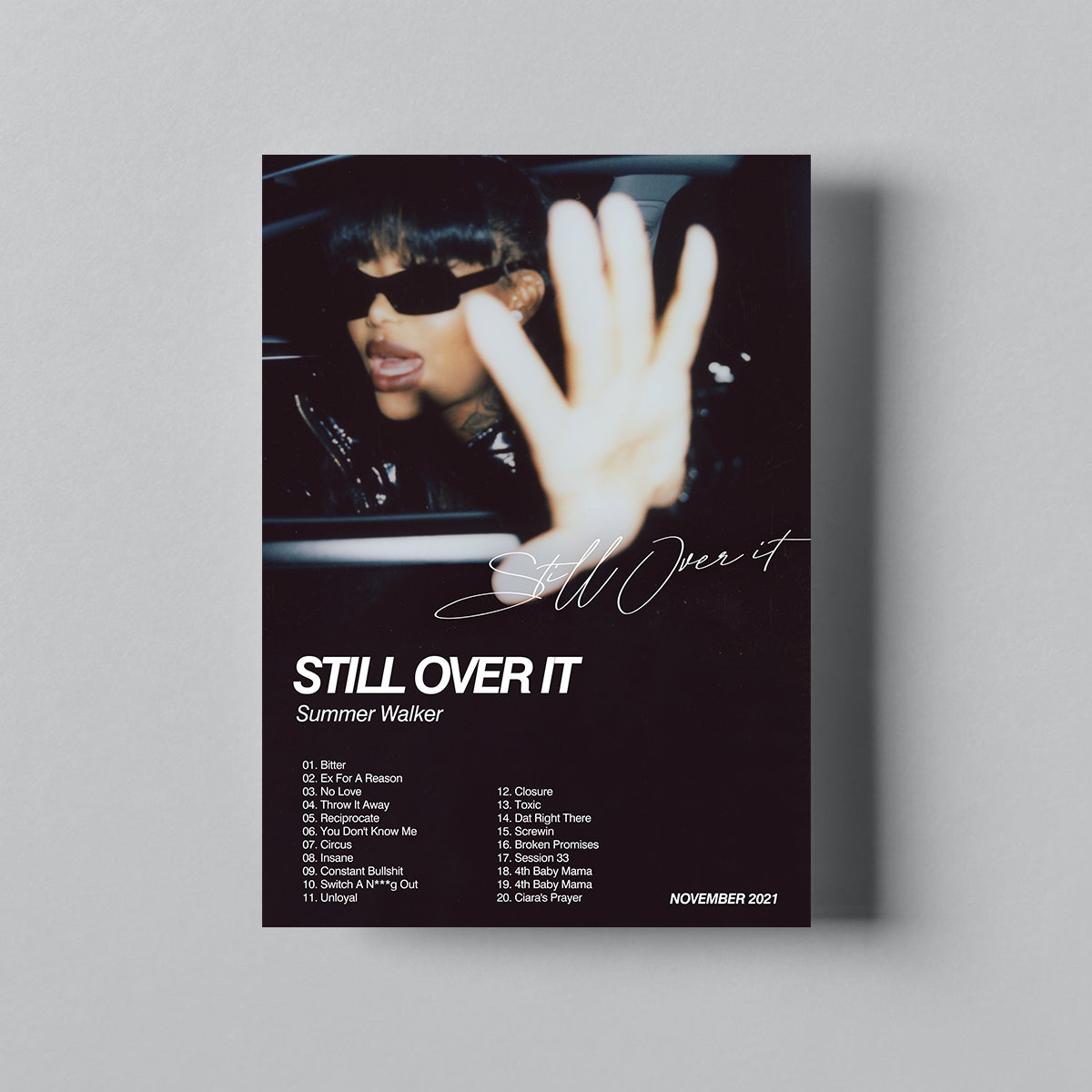 Still Over It Poster - Summer Walker Poster - Album Art Poster sold by ...