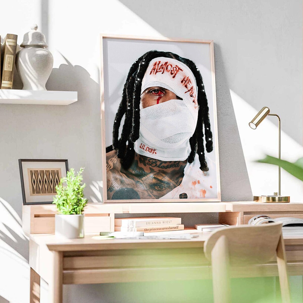Almost Healed - Lil Durk Poster - Album Art Poster - Album Cover sold ...