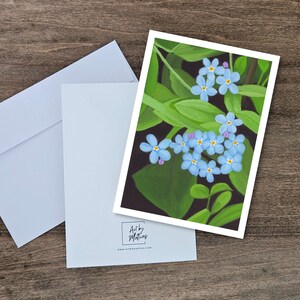 Forget-me-not - Greeting Cards - Etsy