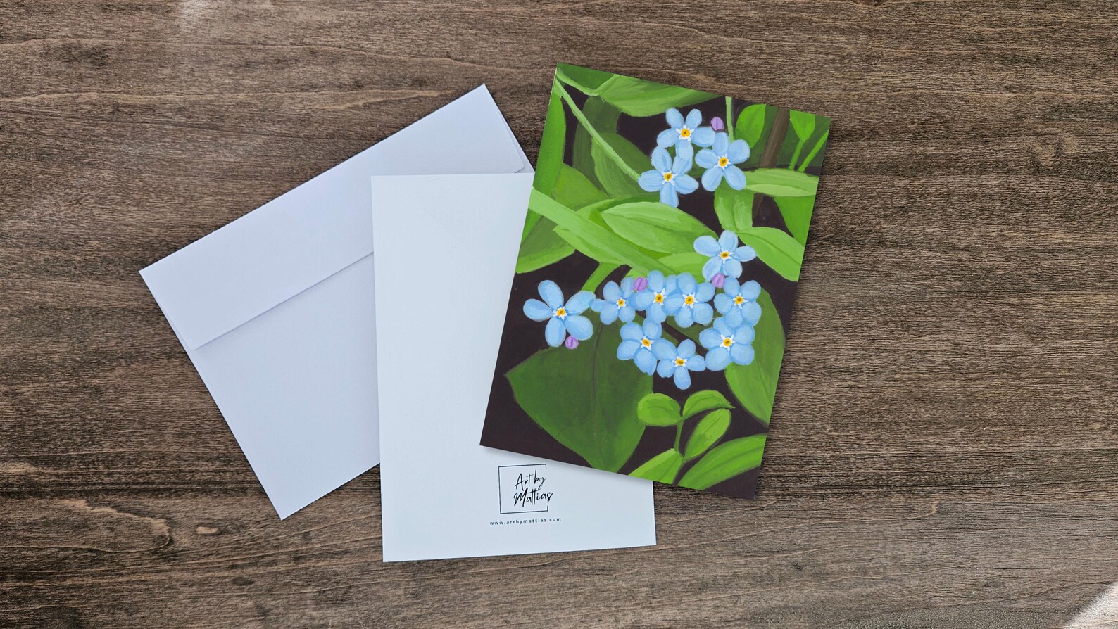 Forget-me-not - Greeting Cards - Etsy