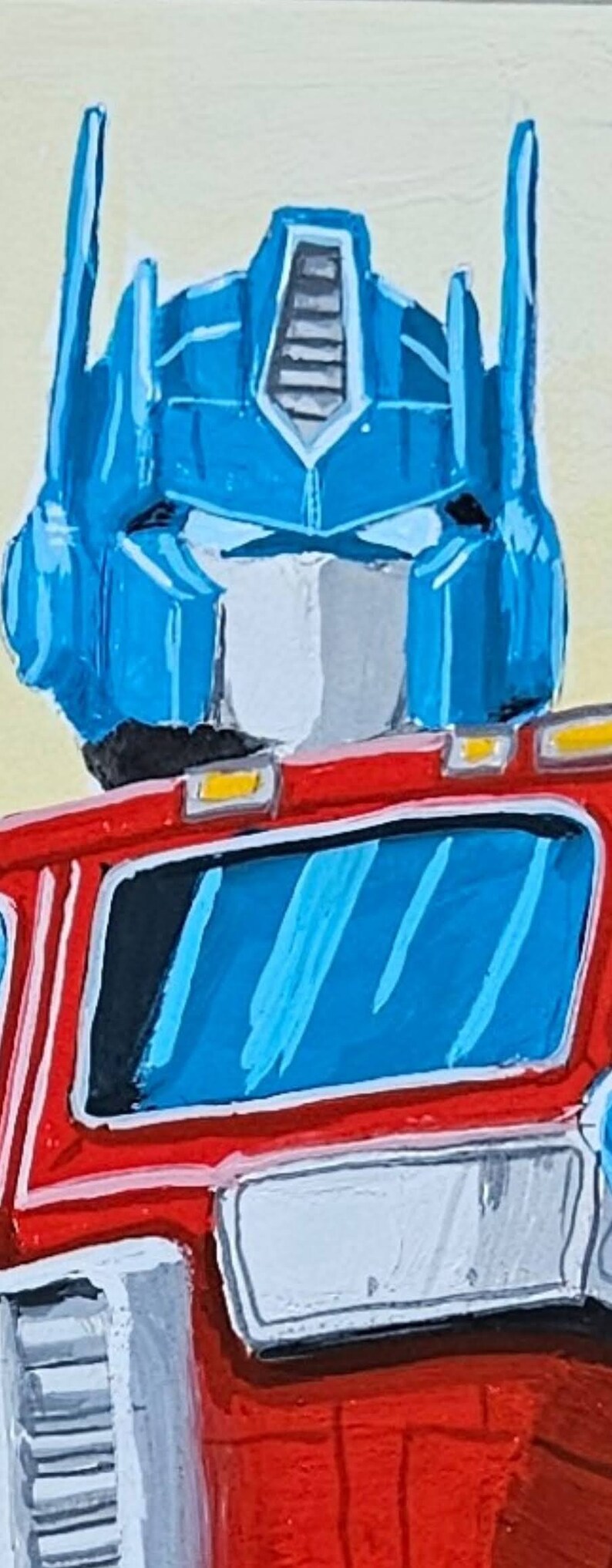 Transformers Optimus Prime - Art Print - Etsy