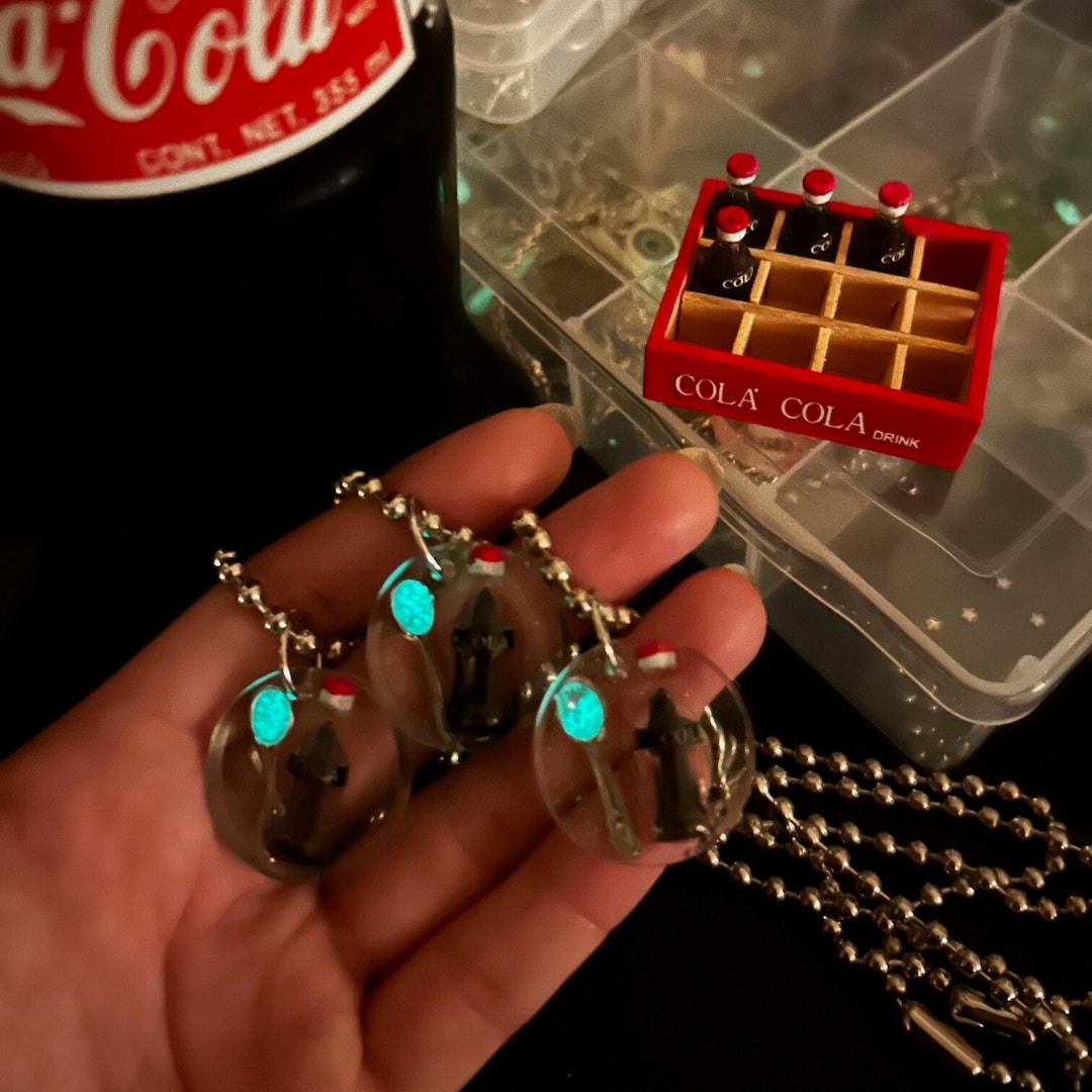 COKE NECKLACE, Coca Cola Necklace, Coca Cola Lover, Coke Lover. Rave ...