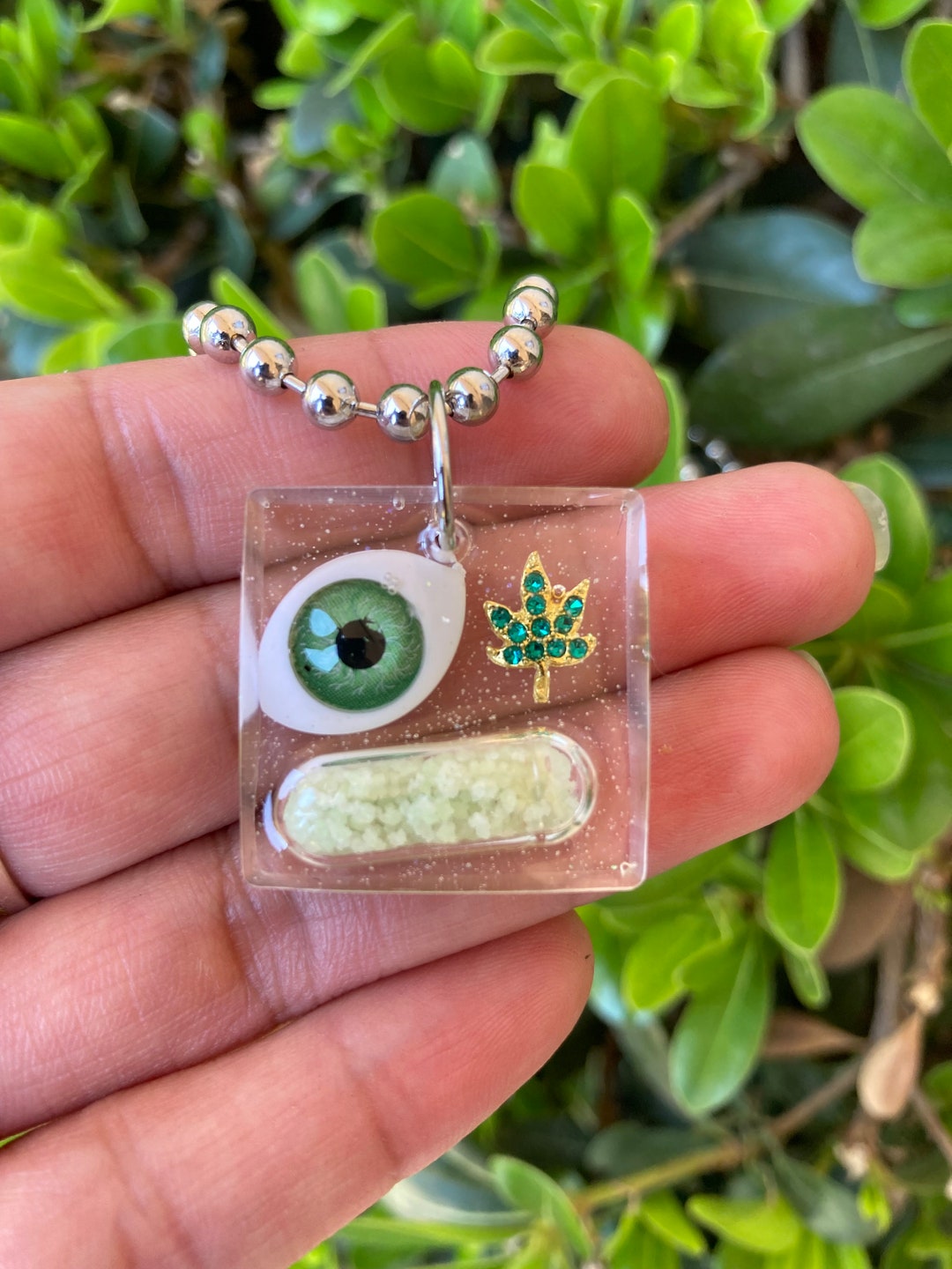 EYE LOVE MOLLY, Rave Jewelry, Rave Wear, Glow in the Dark, Evil Eye ...