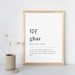 Ghar Home Hindi Definition Print, South Asian Housewarming Gift, Desi ...