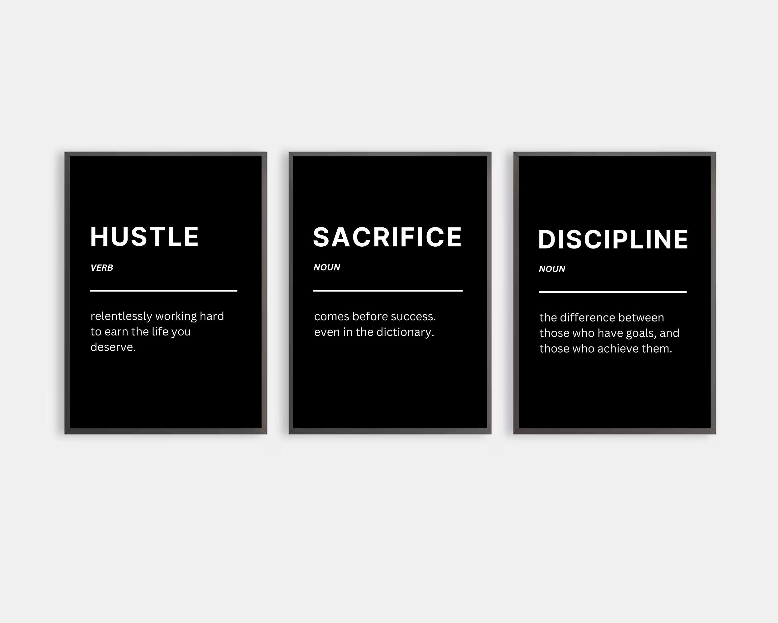 Motivational Poster Digital Print - Inspirational Quote Artwork - 3 ...