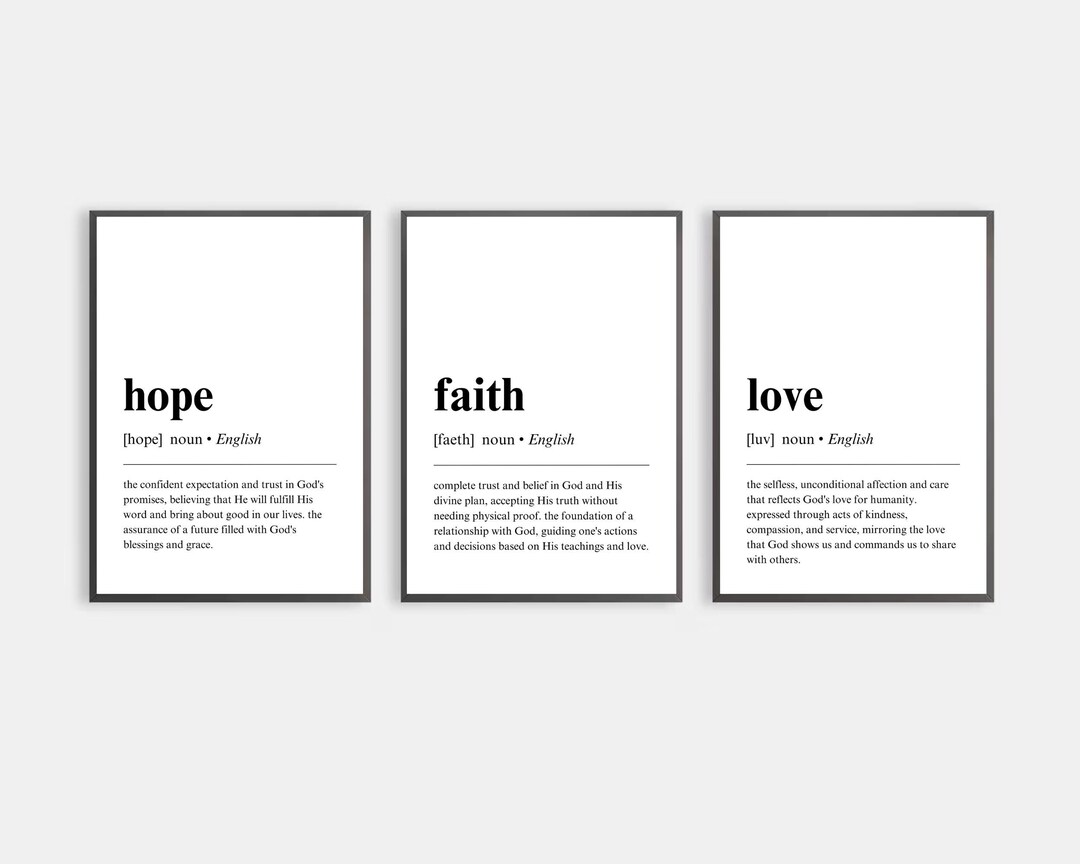 Inspirational Christian Wall Art Motivational Poster Print Gift for ...