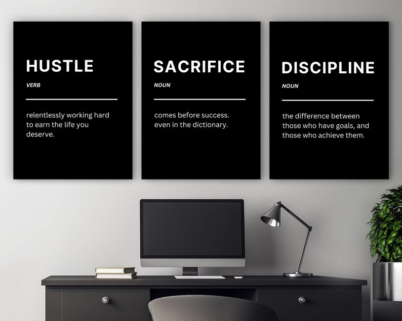 Motivational Poster Digital Print Inspirational Quote - Etsy