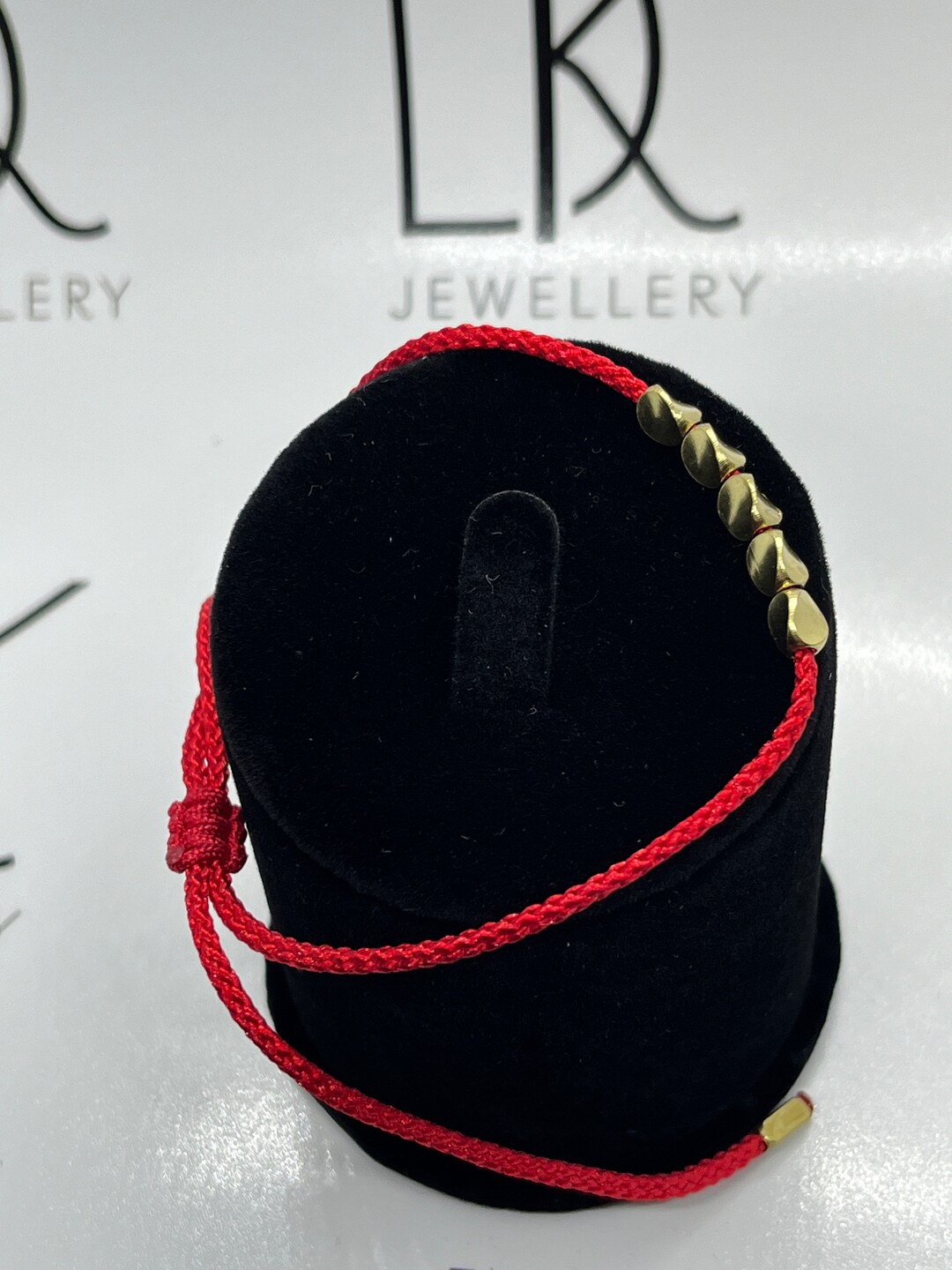 Tibetan Buddhist Red Thread & Copper Bead Bracelet Buddhist - Etsy UK