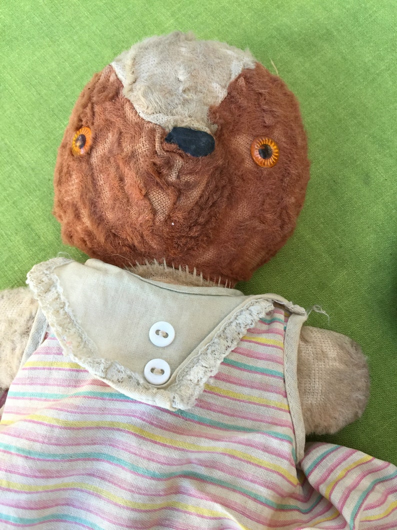 2 Vintage Gund Rubber Snout Teddy Bears Plushie Stuffed Animals Gund ...