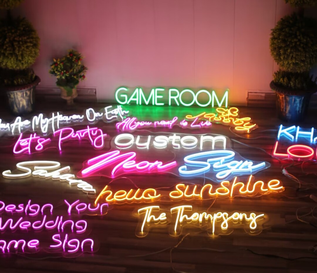 Custom Neon Sign | Neon Sign | Aesthetic Neon Sign | Name Neon Sign ...