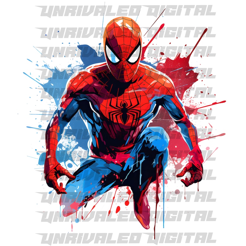 Spiderman 5 PNG Pack / Superhéroe / Fondo transparente / - Etsy España
