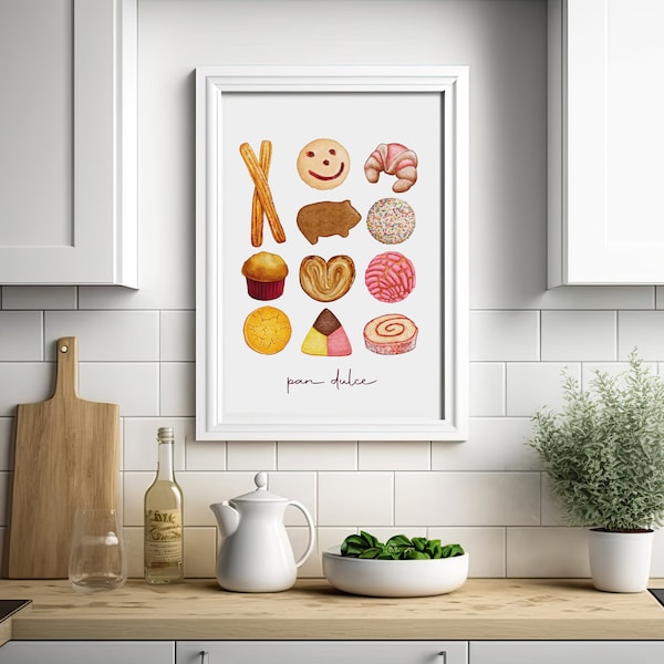 Pan Dulce Art - Etsy