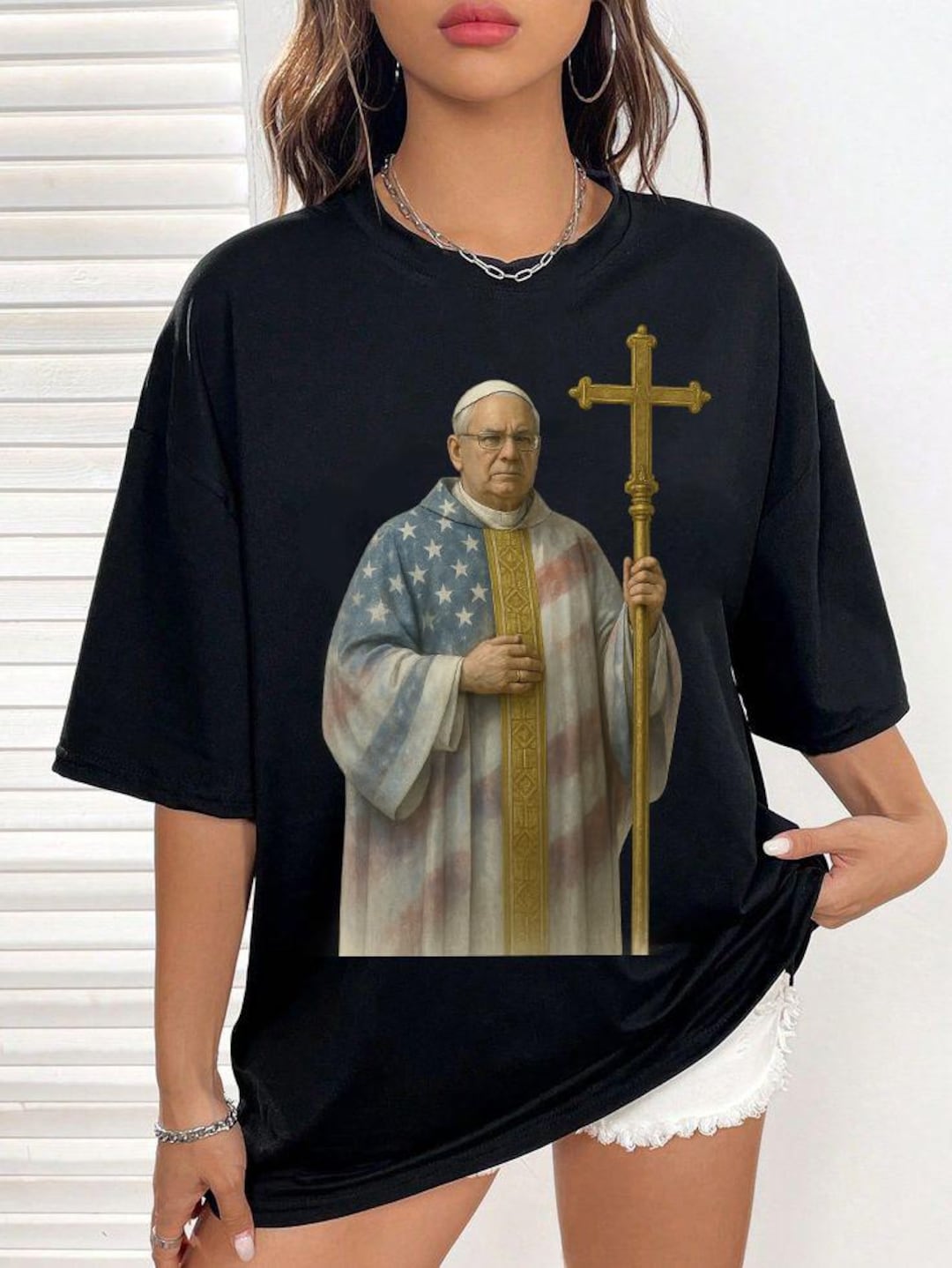 Dapope Png, Pope Leo XIV Png, Red White Holly Shirt Png, First American ...