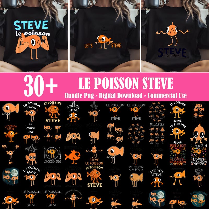 Le Poisson Steve - Etsy