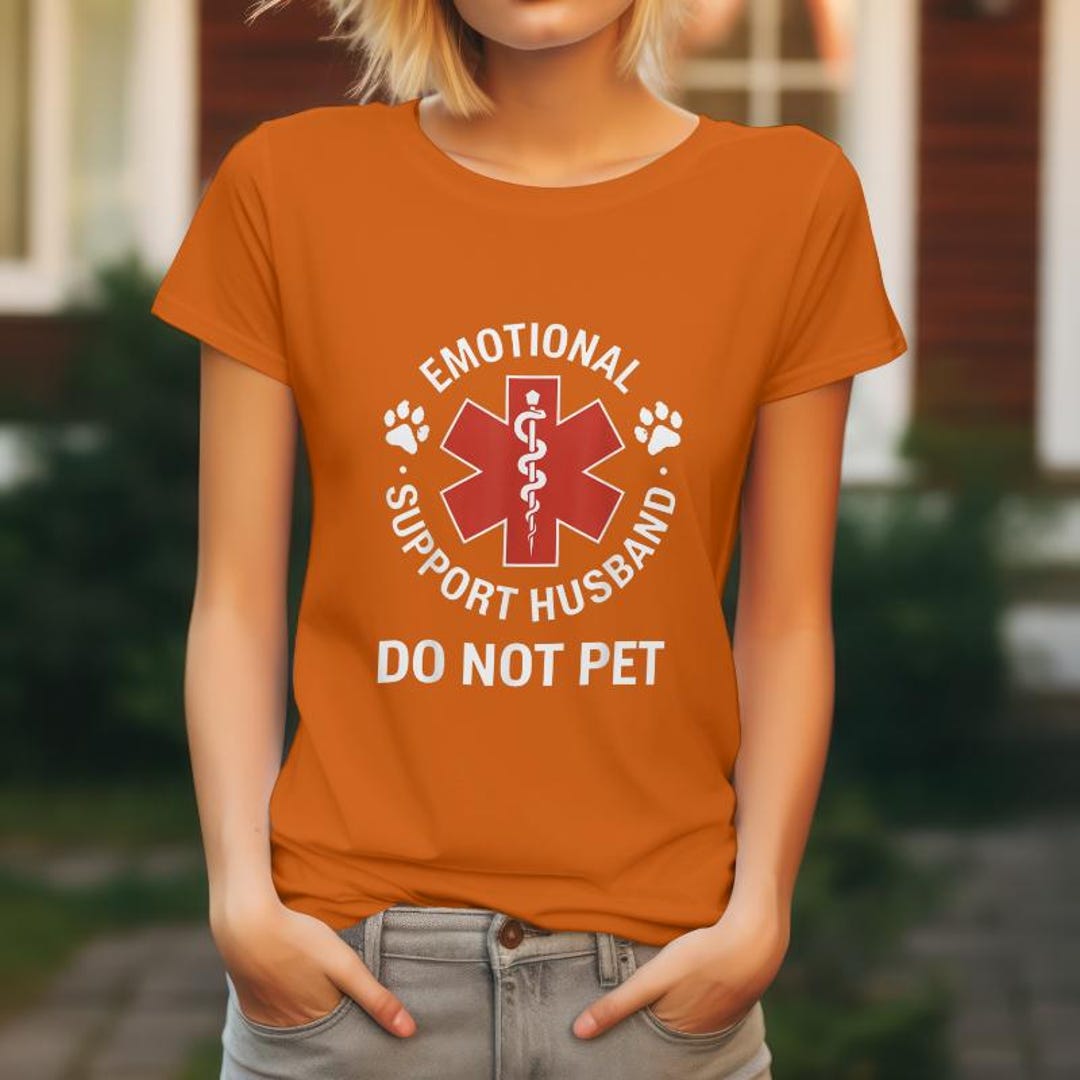 Emotional Support Human Do Not Pet Png, Service Dog Love Humor Gift Shirt, National Pet Day ...