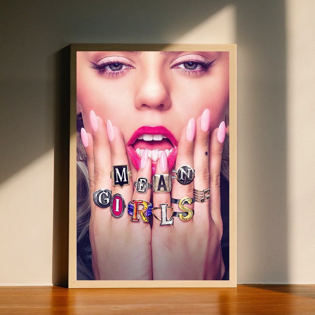 Mean Girls 2024 Teaser Movie Canvas Poster, Wall Art Decor, Home Decor ...