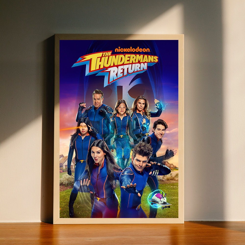 The Thundermans Return Movie Canvas Poster, Wall Art Decor, Home Decor ...