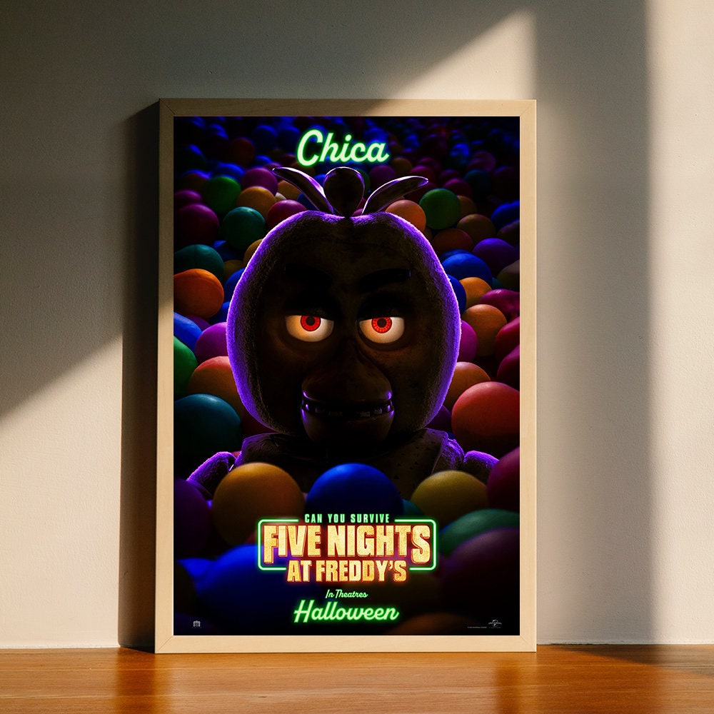 Five Nights at Freddy's 2023 Movie Canvas Poster Wall Art - Etsy