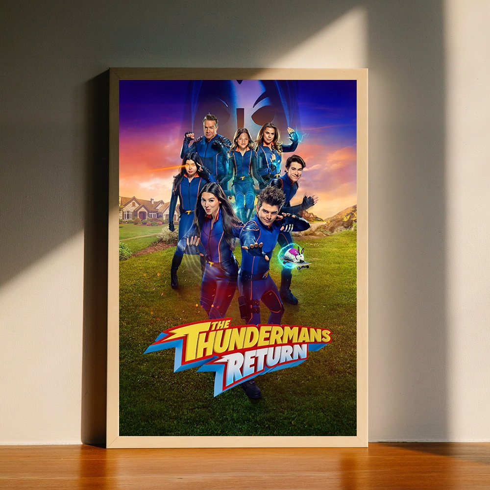 The Thundermans Return Movie Canvas Poster, Wall Art Decor, Home Decor ...