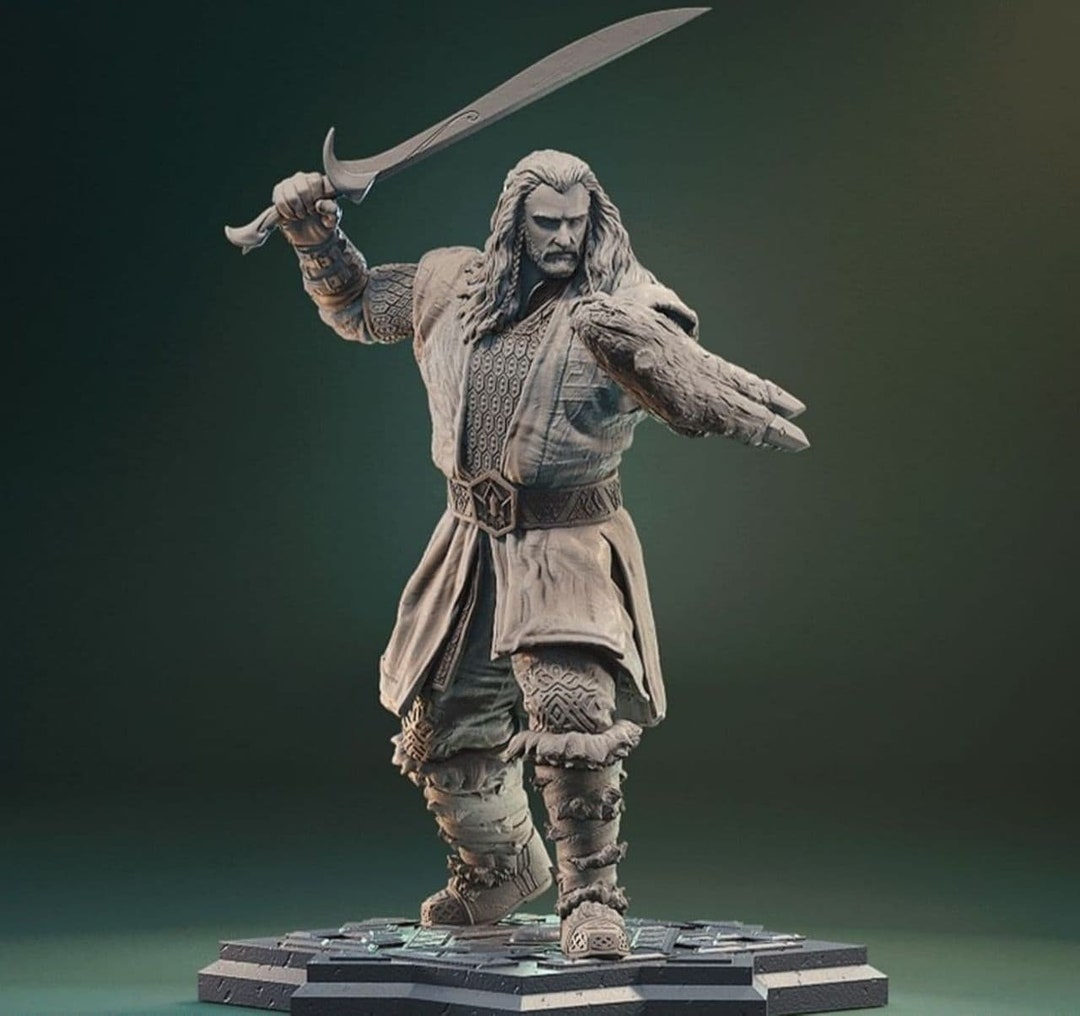 Lord of the Rings Thorin Oakenshield High Quality STL 3D - Etsy