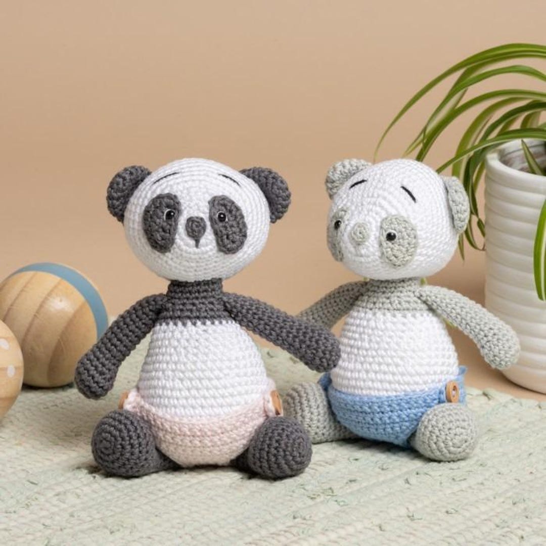 Crochet Pattern : Panda Baby |panda Amigurumi Pattern | Instant ...