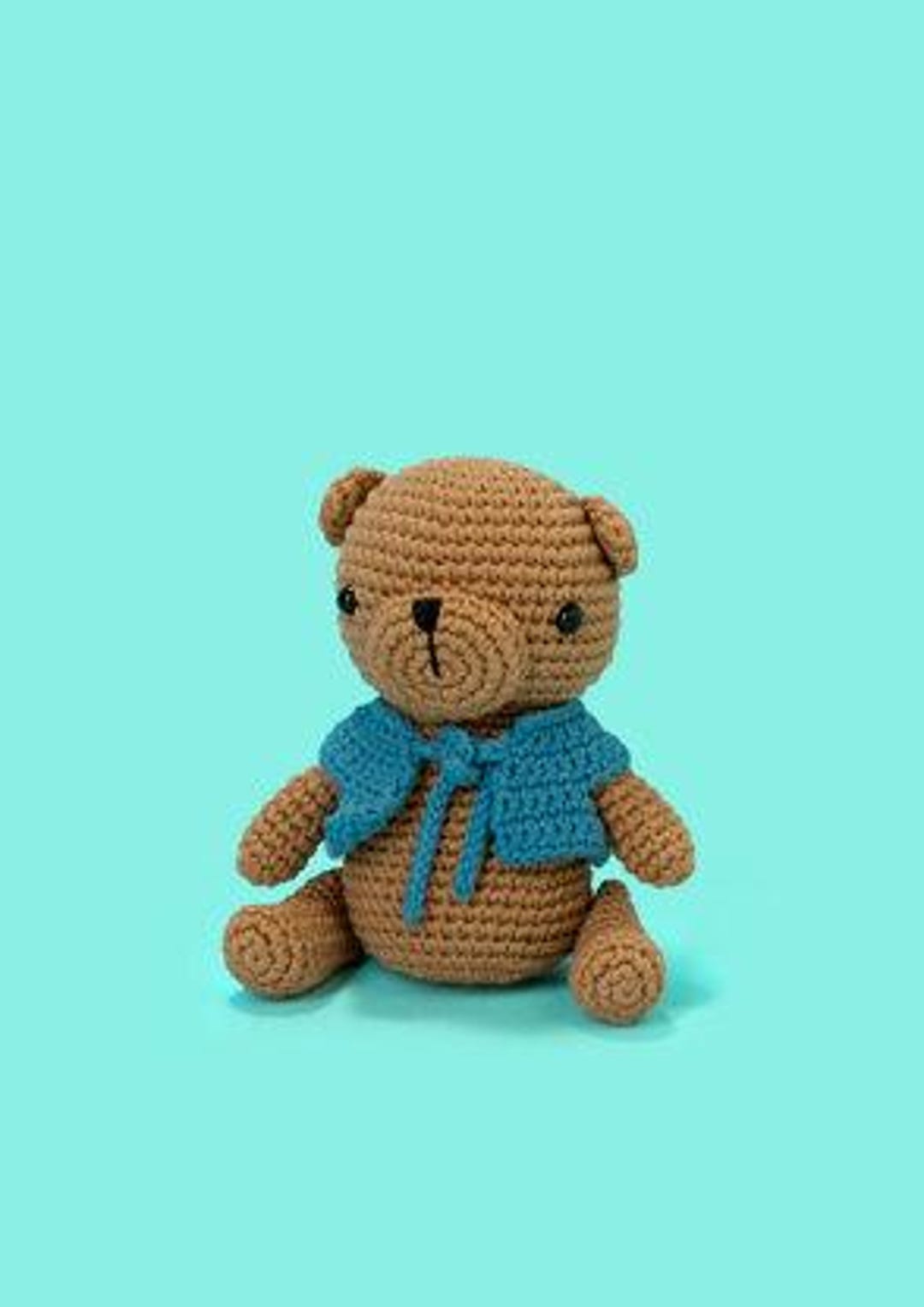 Enzo the Teddy Bear - Free Toy Crochet Pattern - Crochet Bear Pattern ...
