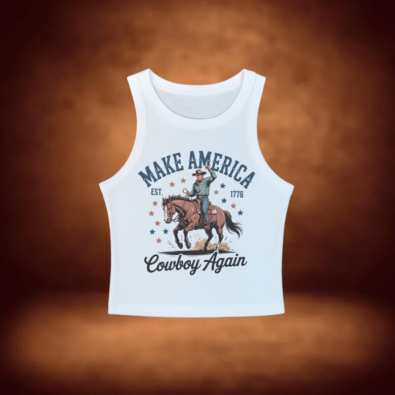 Cowboy Tank Top - Etsy