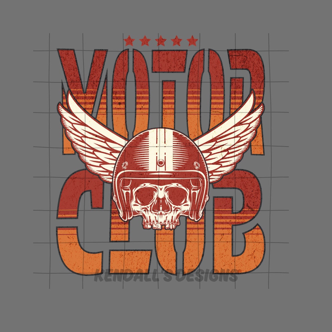 Motorcycle Club Png - Etsy