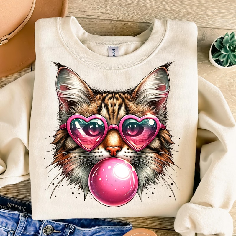 Retro Bobcat Sweatshirt - Etsy