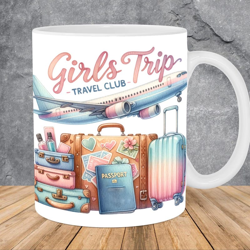 Girls Trip 2025 Mug Svg - Etsy