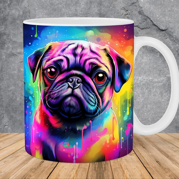 Pug Mugs - Etsy