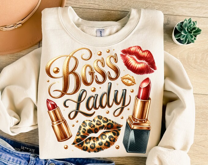 BOSS Lady T-shirt_boss Matching Shirt_gift Idea for Boss_girls Fashion ...