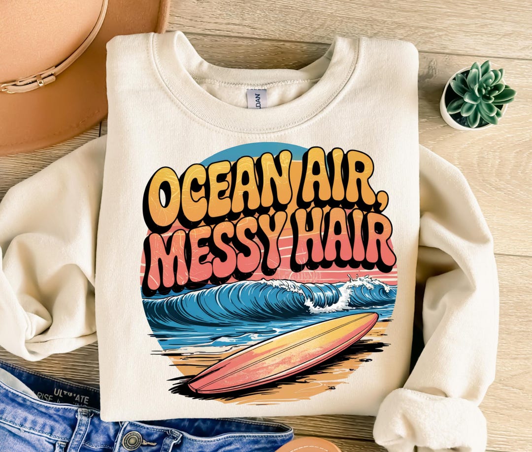 Ocean Air Messy Hair Png, Ocean Air Png, Messy Hair Png, Summer Png ...