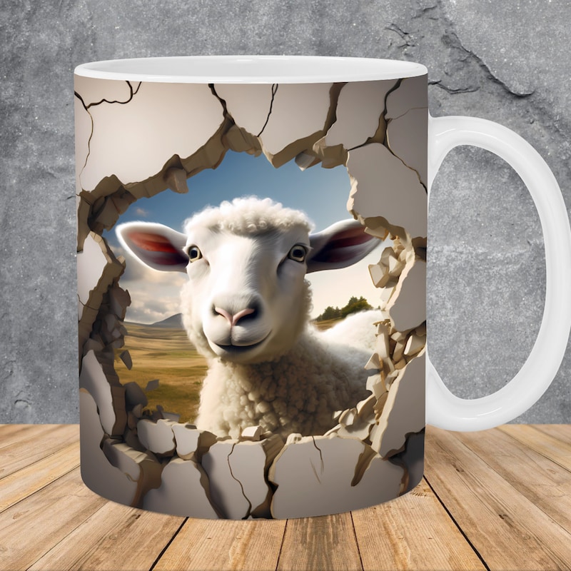 Sheep Mug - Etsy