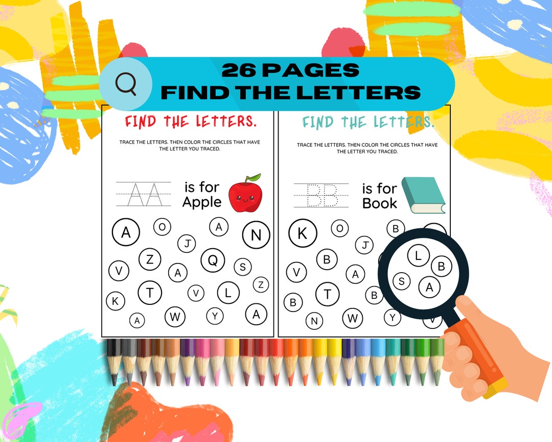 26 Printable Pages to Review the Letters of the Alphabet Coloring ...