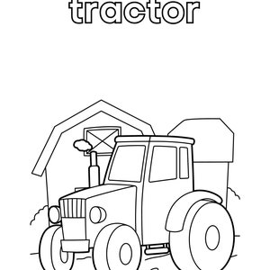 30 Printable Farm Pages Farm Animals All Ages Coloring Pages ...