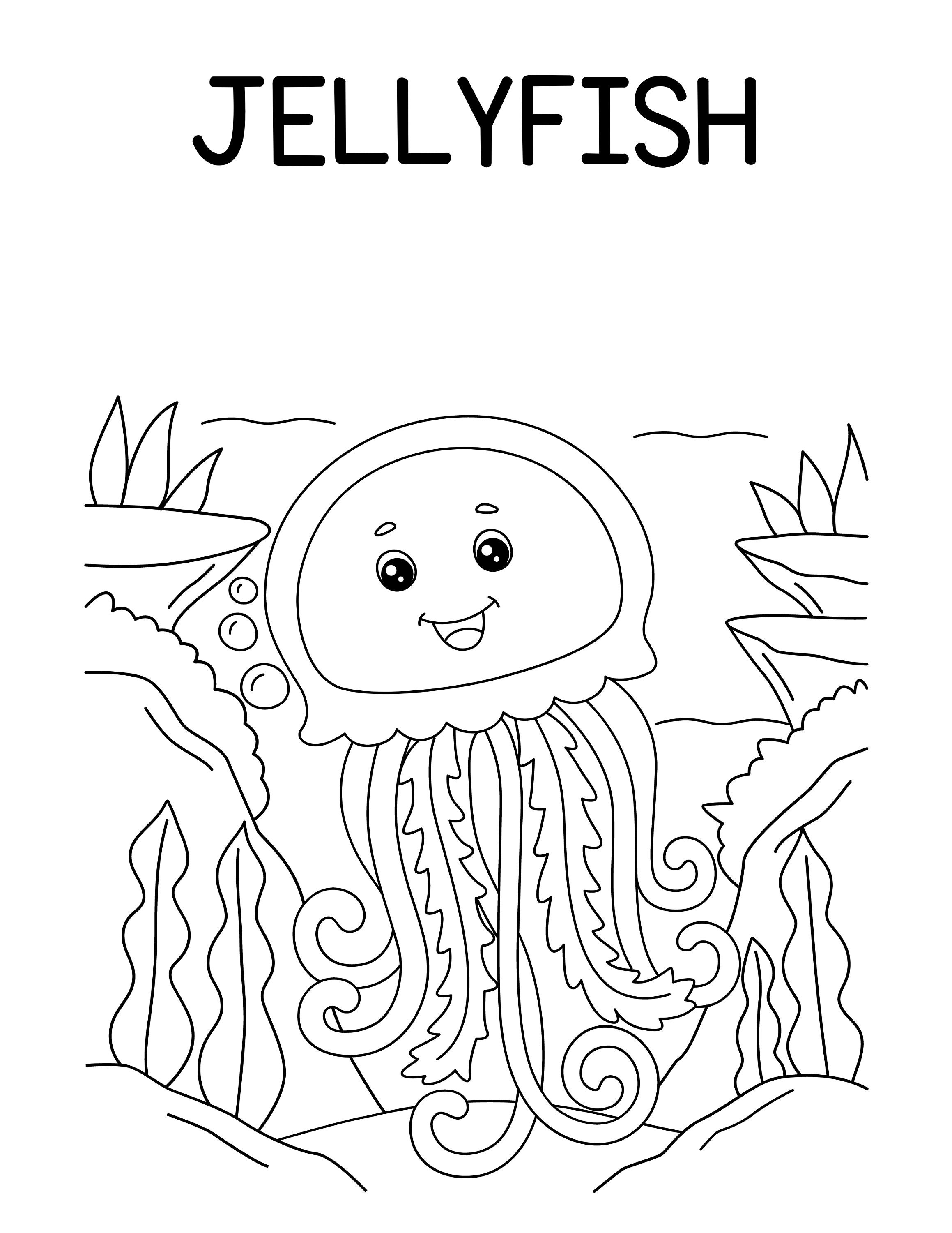 23 Printable Drawings of Marine Animals to Color Sea Animals Coloring ...