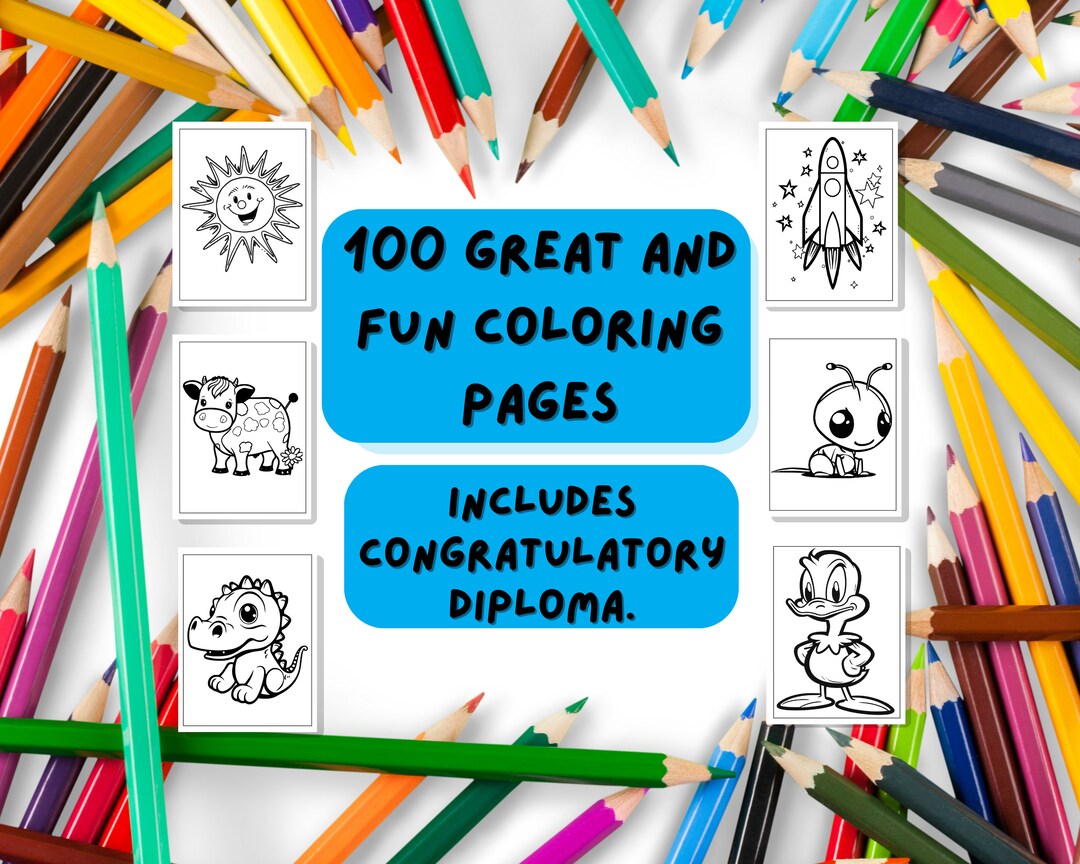 100 Printable Pages of Coloring Pages Coloring Pages for Children for ...