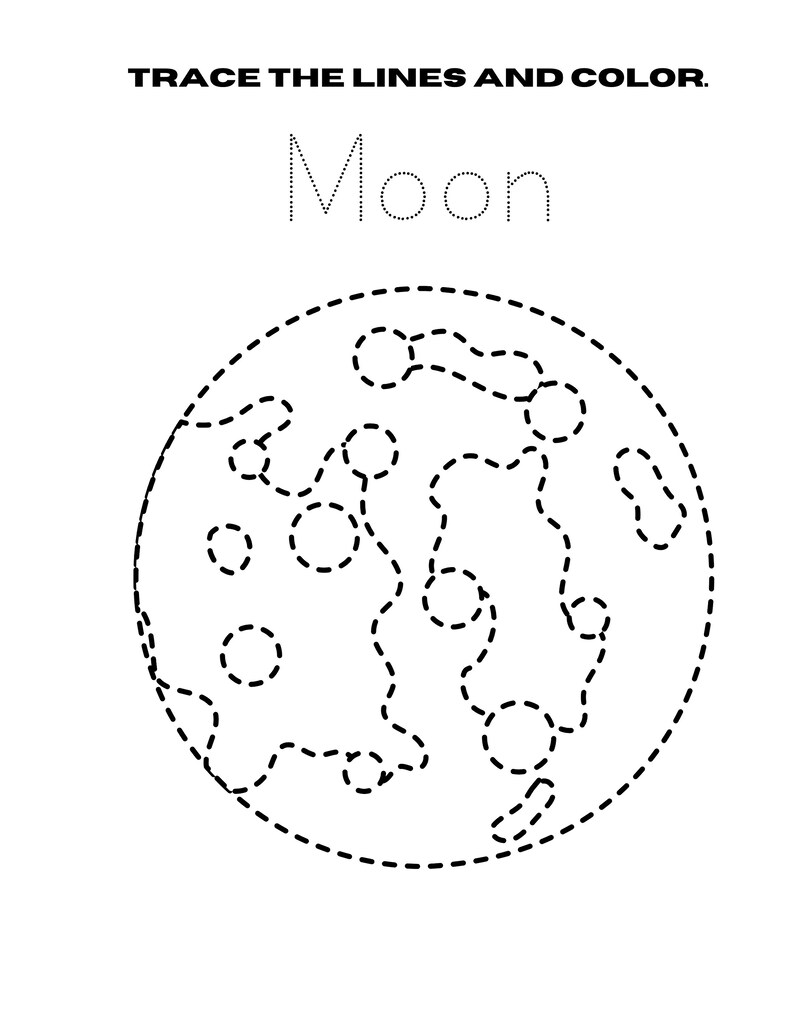 10 Printable Pages of the Solar System Review and Color the Planets ...