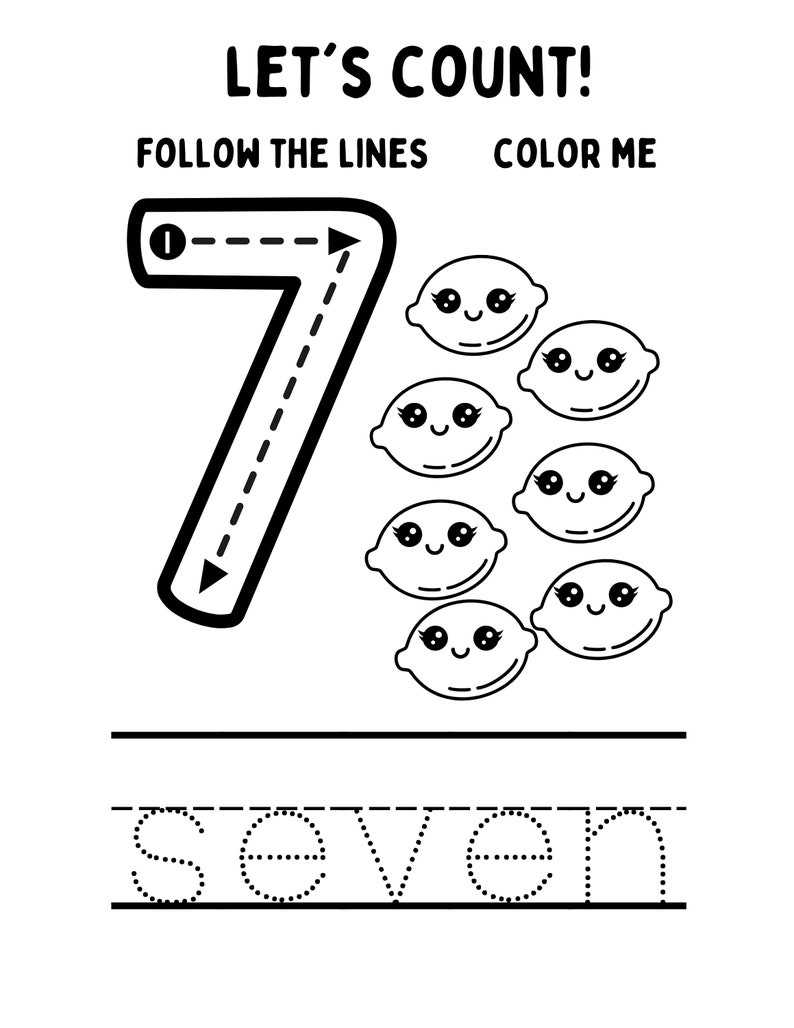 10 Printable Pages to Review Numbers 1 to 10 Preschool Mathematics ...