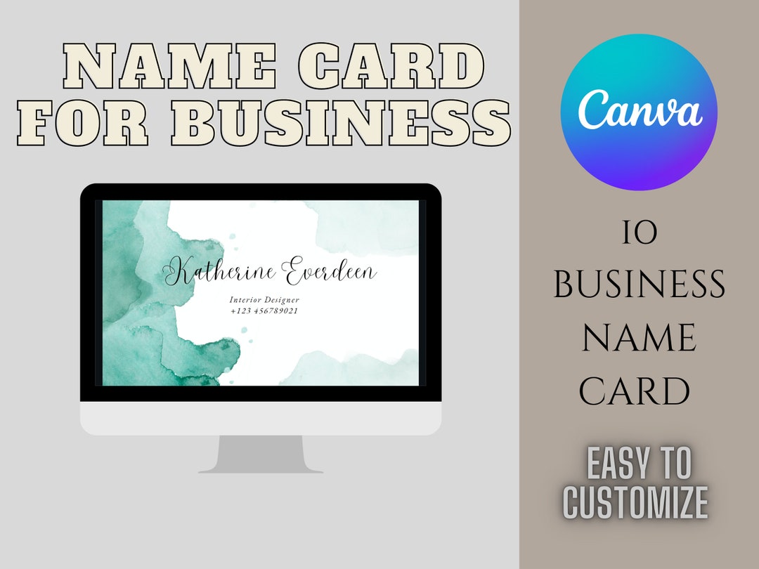 Create for You Business Name Cards | Custom Card, Name Card Templates ...