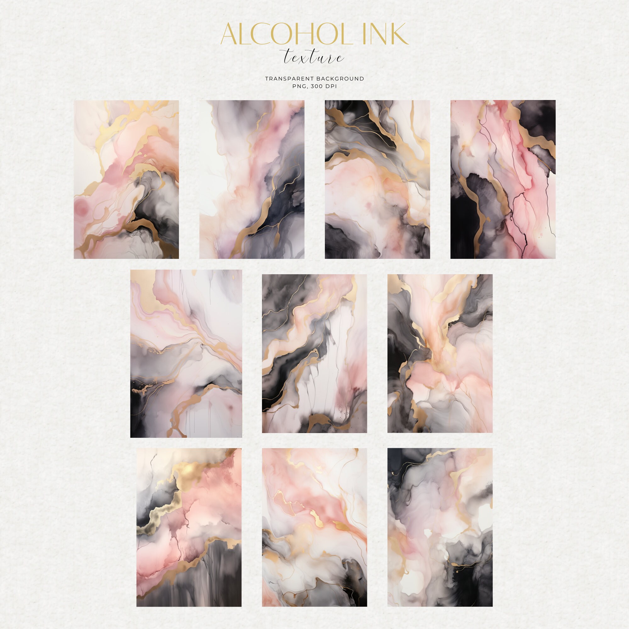 Blush Alcohol Ink Texture, Transparent Png Clipart, Colorful ...